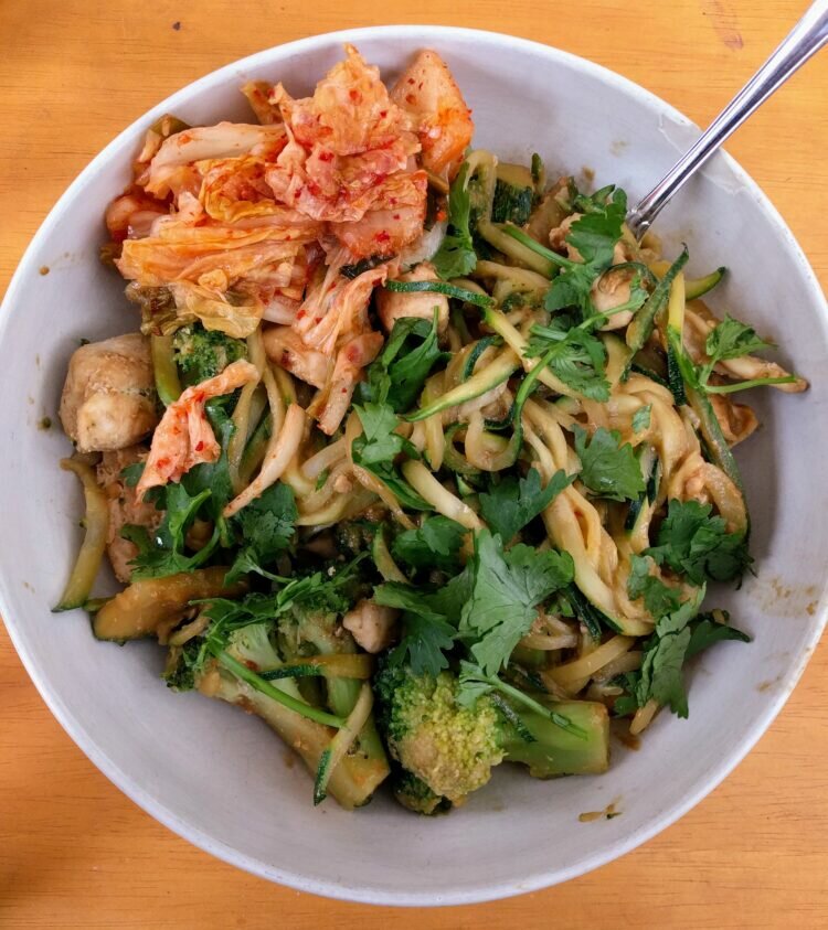 Spicy Peanut Sauce THM-Fuel-Pull Keto Sugar-free - blissfully prepared